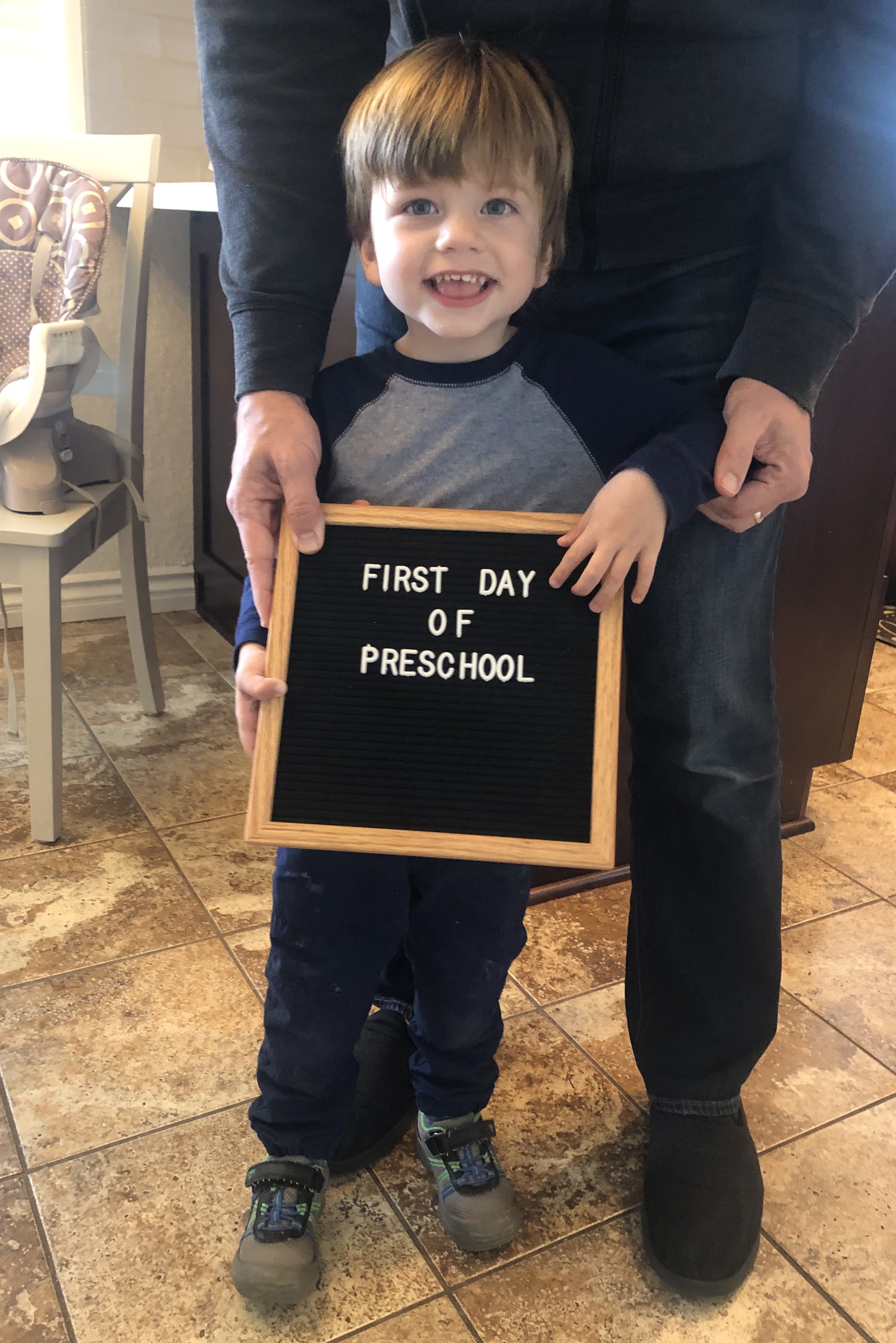 First Week of Preschool – The Noah Connection